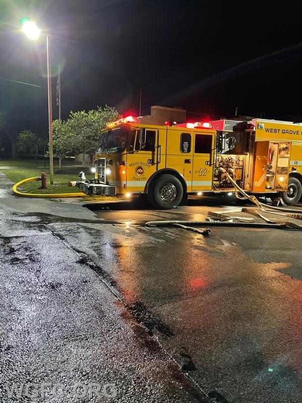 Fire in London Grove Township - West Grove Fire Company