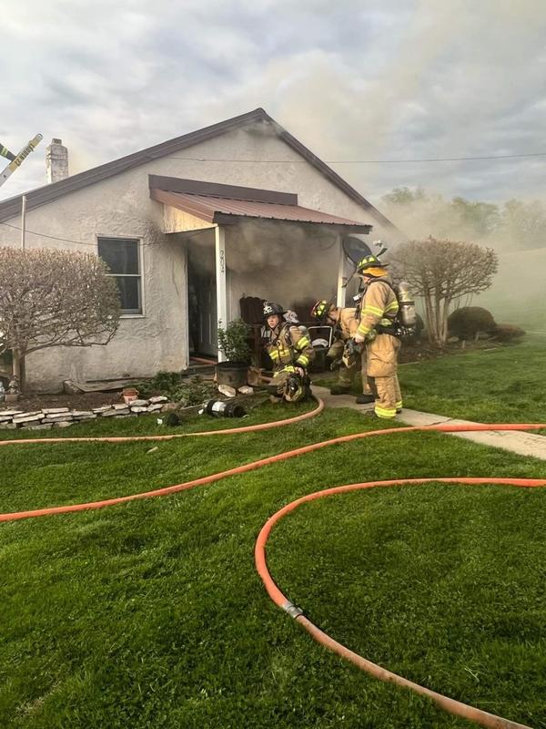 Assist Avondale on House Fire - West Grove Fire Company
