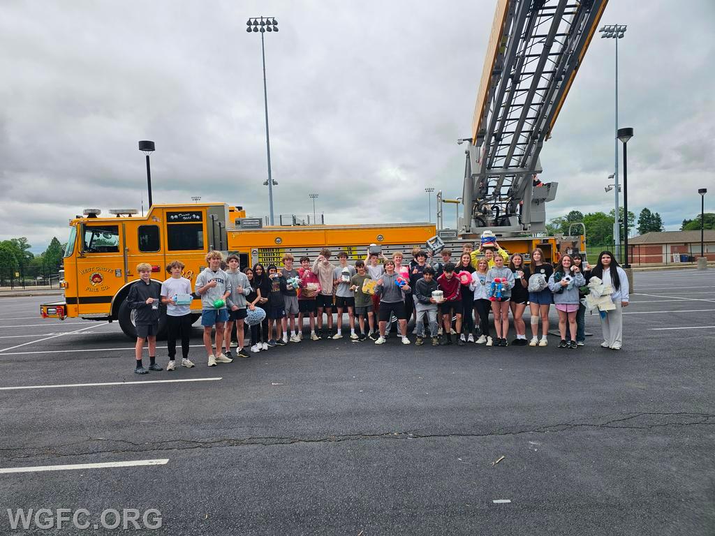 Egg Drop Success at AG Middle School - West Grove Fire Company