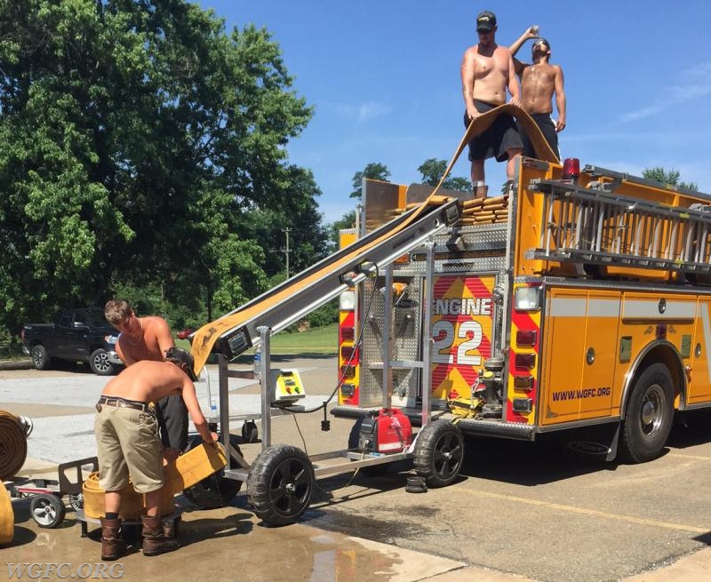WGFC Conducts Annual Hose Testing Program - West Grove Fire Company