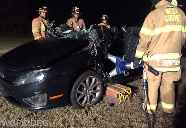 Basic Vehicle Rescue Drill - West Grove Fire Company